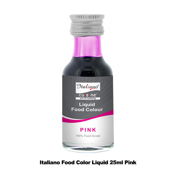 Italiano Food Color Liquid 25 ml Pink | Daraz.pk