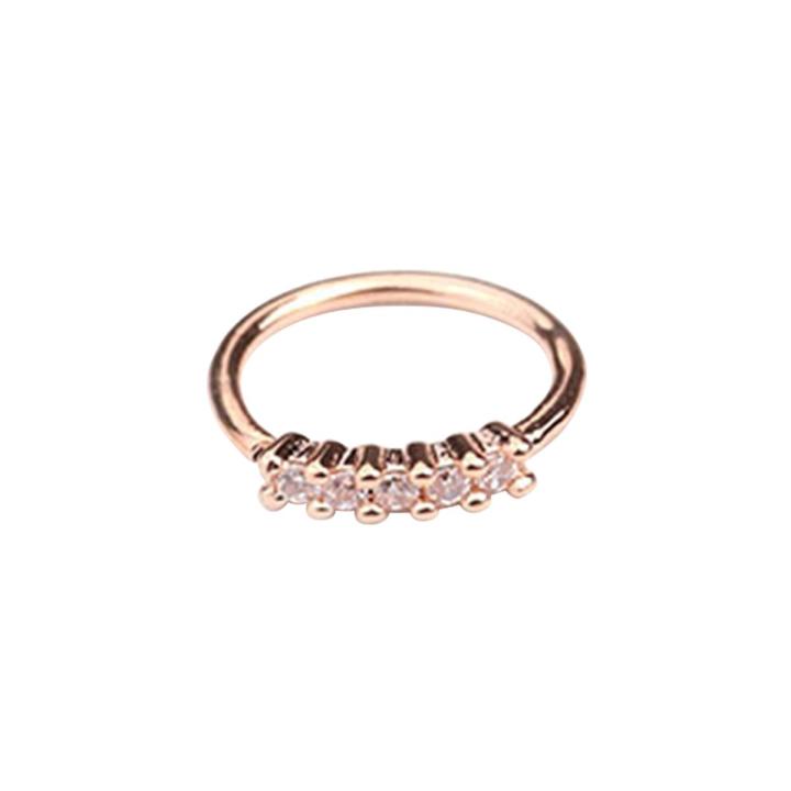 Piercing Stud Minimalistic Solid Color Body Retainer Nose Ring | Daraz.pk