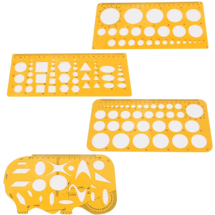 Measuring Template Circle Template and Mathematical Template Geometric ...