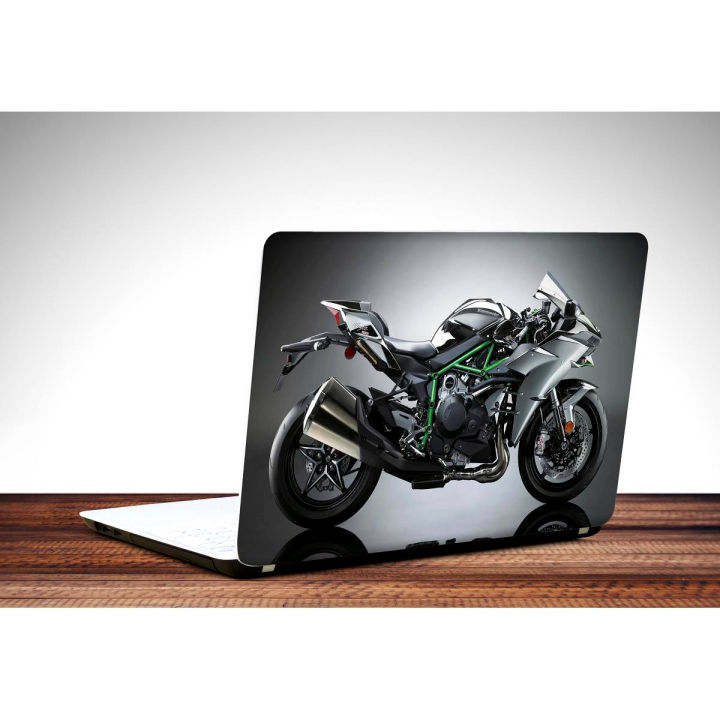 Kawasaki Ninja H2R Bike Heavy Bikes Biker Laptop Skin Vinyl Sticker ...