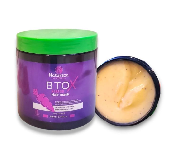 keratin Brazilian Hair Mask Botox Sulfate Free 500ml | Daraz.pk