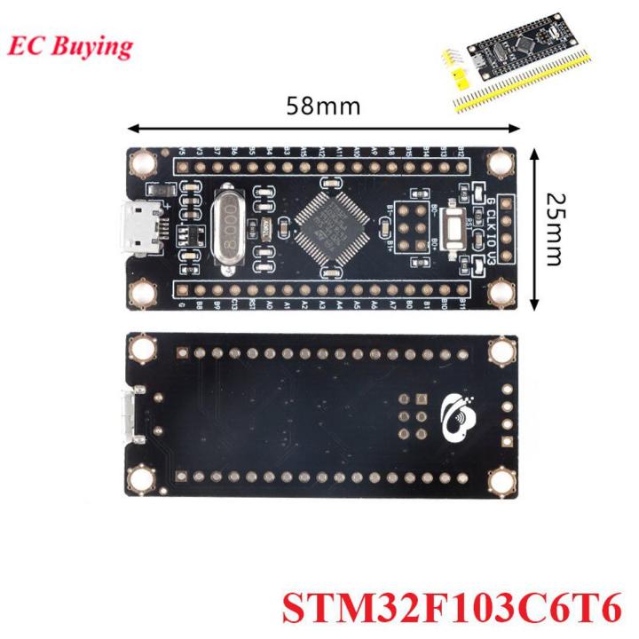 2pcs STM32F103C6T6 System Development Board Module STM32 STM32F103 Microcontroller Core Board ...