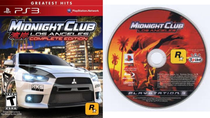 Midnight Club: Los Angeles ps3 game disk | Daraz.pk