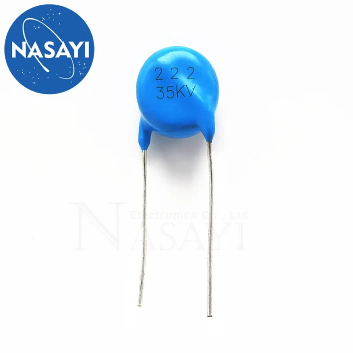 High voltage capacitor 35KV 222 2200pF high voltage ceramic capacitor ...