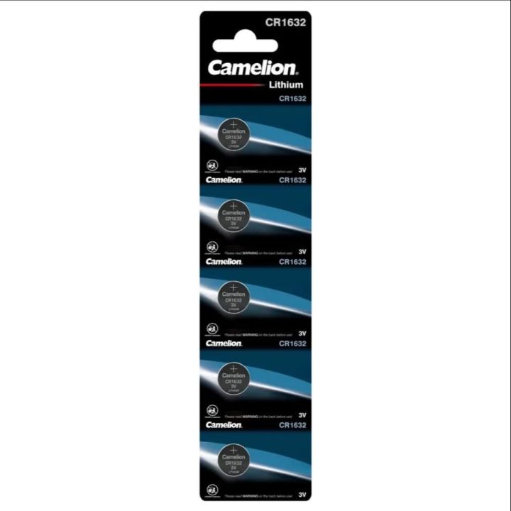 5pc 100% Original Camelion CR1632 Button Cell Battery For Watch Car Remote Key cr 1632 ECR1632 ...