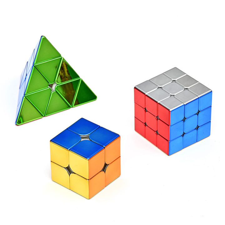 Shengshou Metal Magnetic 3X3 Magic Speed Cube Stickerless Professional ...