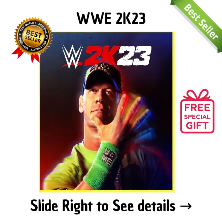 WWE 2K23 - PC GAME (DIGITAL DOWNLOAD VIA GOOGLE DRIVE/MEDIAFIRE) - QR ...