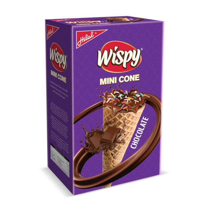 Wispy Mini Cones Chocolate (30 pieces) | Daraz.pk