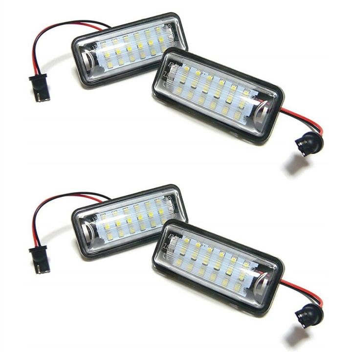 XHHDQES 4x LED Number License Plate Light for ota FT-86 GT86 Subaru BRZ ...