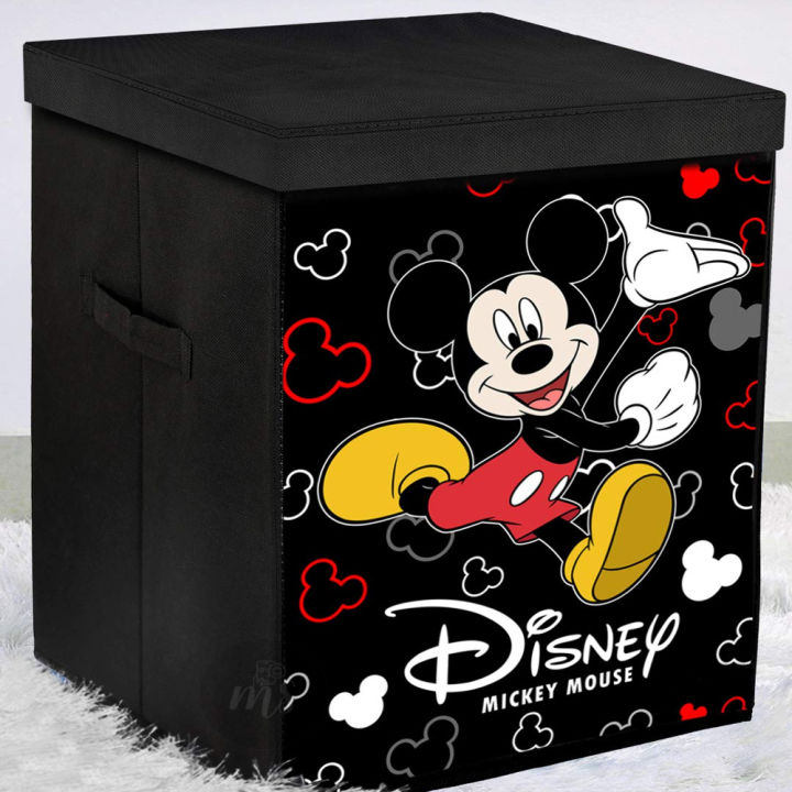 Foldable Kids Storage Cubes Organizer Basket With Inner Base Support ...