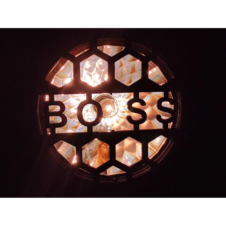 Motorcycle Cafe Racer Headlight Slim Yellow BOSS Headlight For Honda CD ...