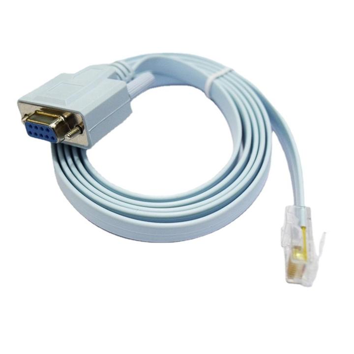 【Miga Plaza】Console Cable RJ45 Ethernet To RS232 DB9 COM Port Serial ...