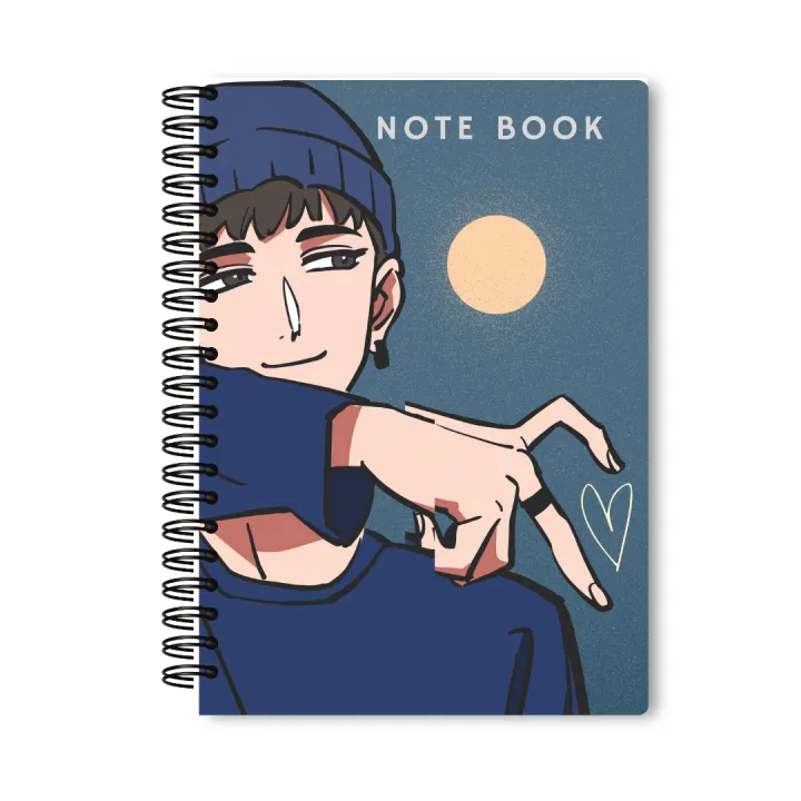 Mayfair Moments - BTS Fan Boy Spiral Notebook | A5 , A4 Sizes 200 pages ...