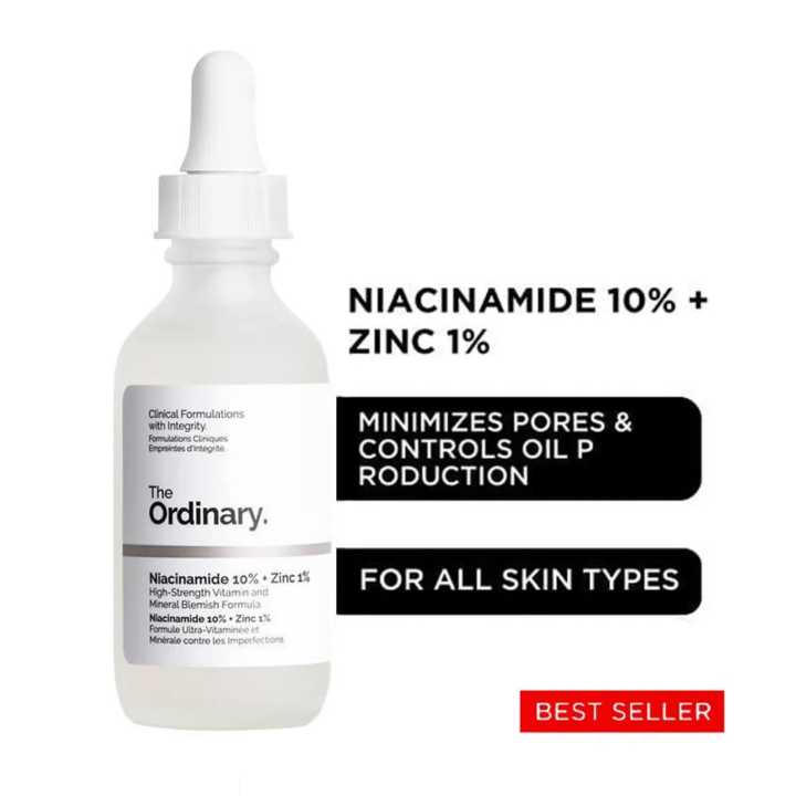The Ordinary Niacinamide 10% + Zinc 1% (with Batch Code & bar-code scan ...