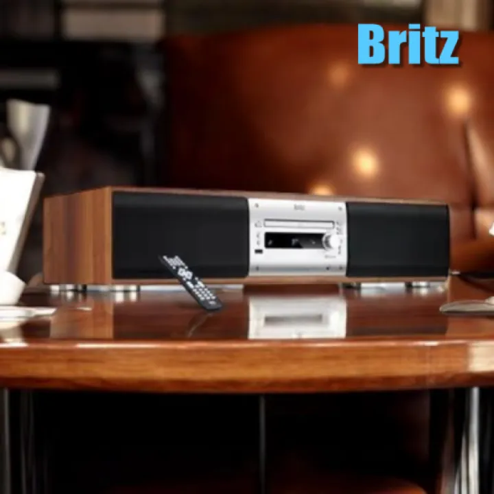 Premium Hi-Fi Micro System Britz BZ-T8700 | 50W Speakers | Bluetooth ...