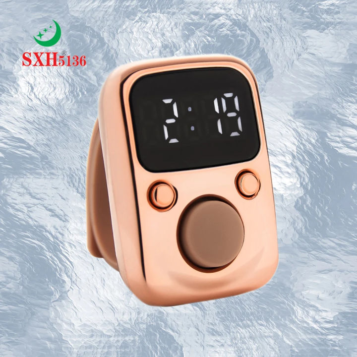 zikr counter Smart Tally Counter Ring SXH 5136 rechargeable Muslims ...