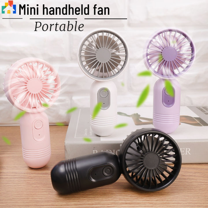 Creative Mini Portable Fans Handheld USB 3 Speeds Adjustable ...
