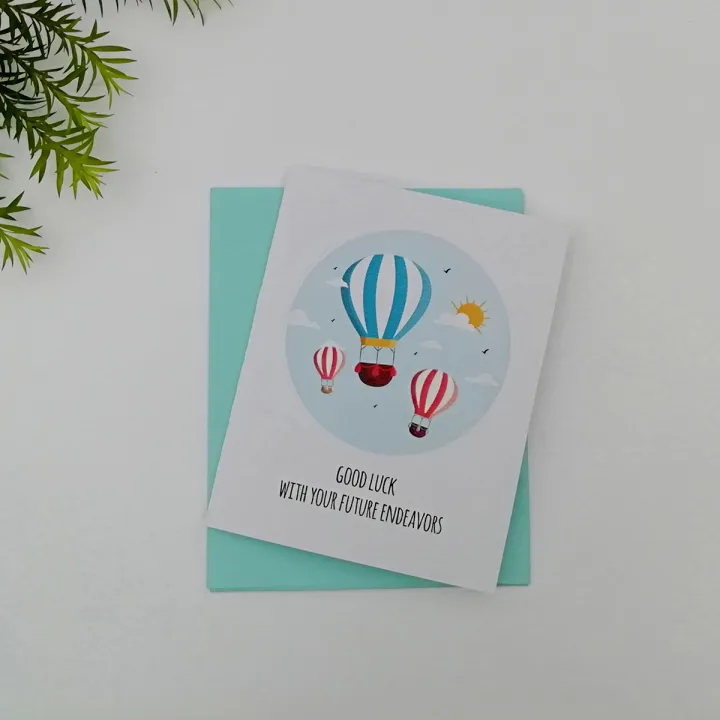 Small Greeting Card Good Luck Wishing Cards | Daraz.pk