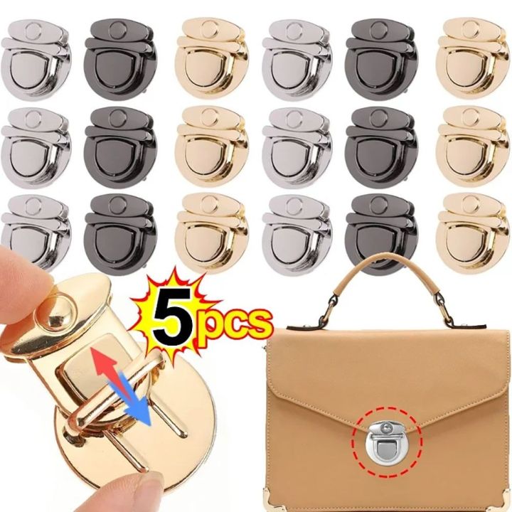1/5Pcs New Case Bag Accessories Bag Clasp DIY Components Closures Snap ...