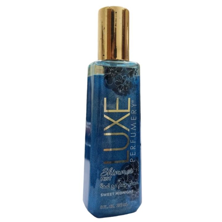LUXE Perfumery Shimmer Body Mist Sweet Midnight Made in USA 236ml Long ...