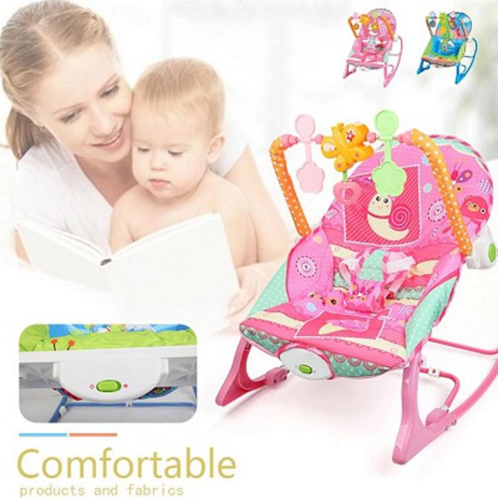 Newborn Infant Rocker With Music Breathable Bearing 13kg Baby Rocker ...