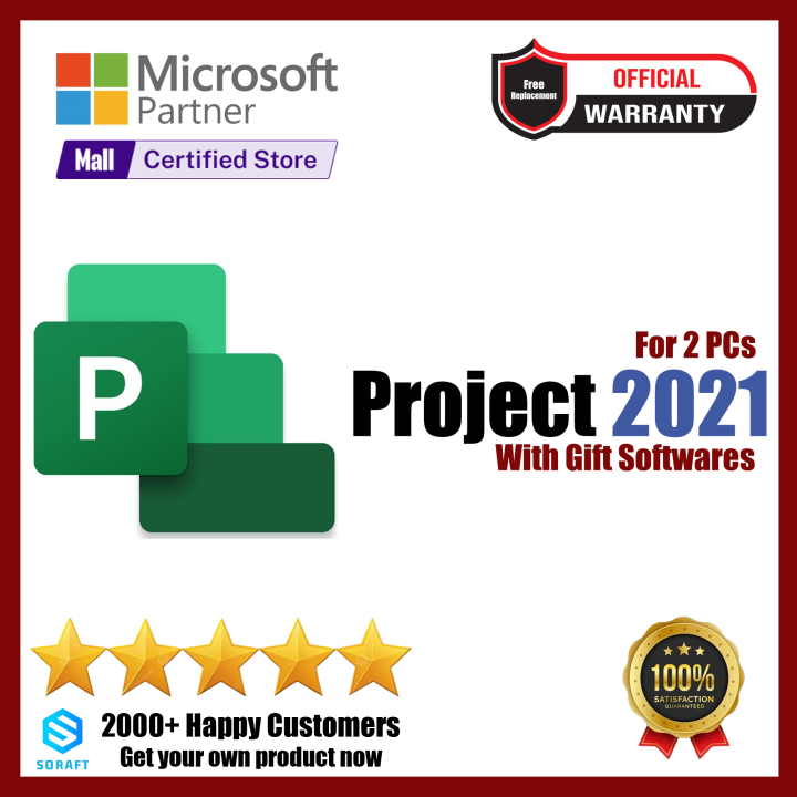 Microsoft Project Professional 2021 Official Lifetime Activation Key ...