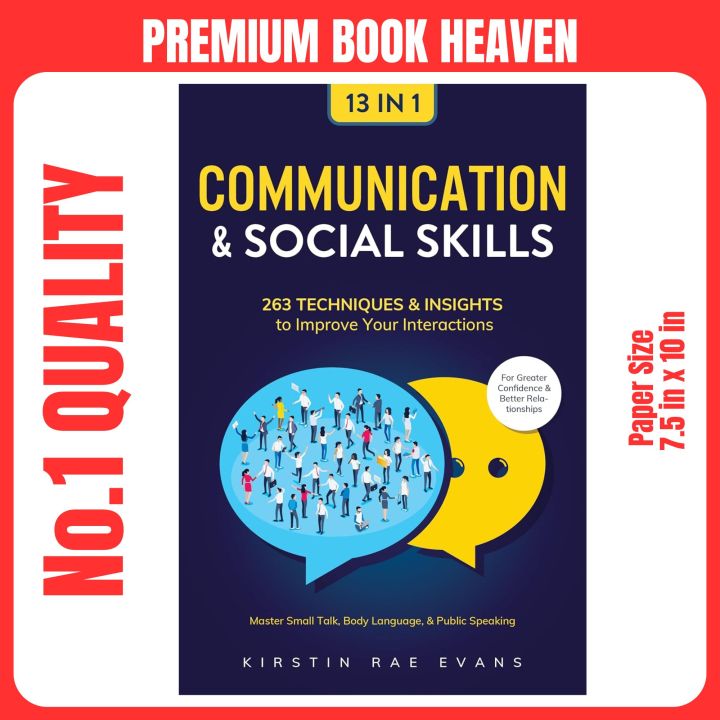 Communication & Social Skills [13-in-1]: 263 Techniques & Insights to ...