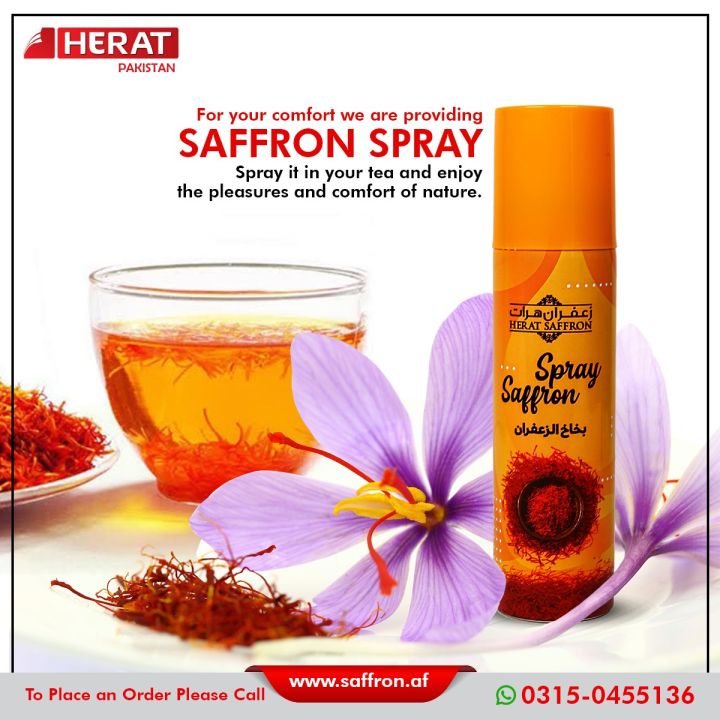 saffron spray 125 ml 100% pure Saffron | Daraz.pk