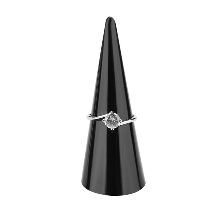 5PCS Beautiful Acrylic Material Finger Ring Display Finger Shaped ...