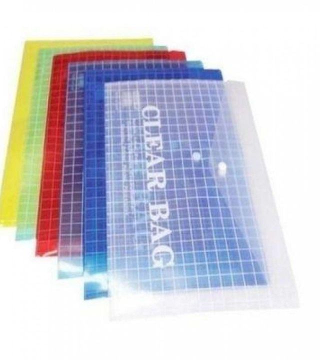 Pack Of 6 - Clear bag Files | Daraz.pk