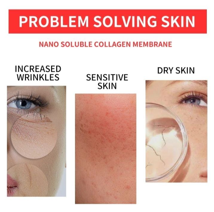 rn Water Soluble Collagen Mask Anti Aging Face Sheet Mask for Instant ...