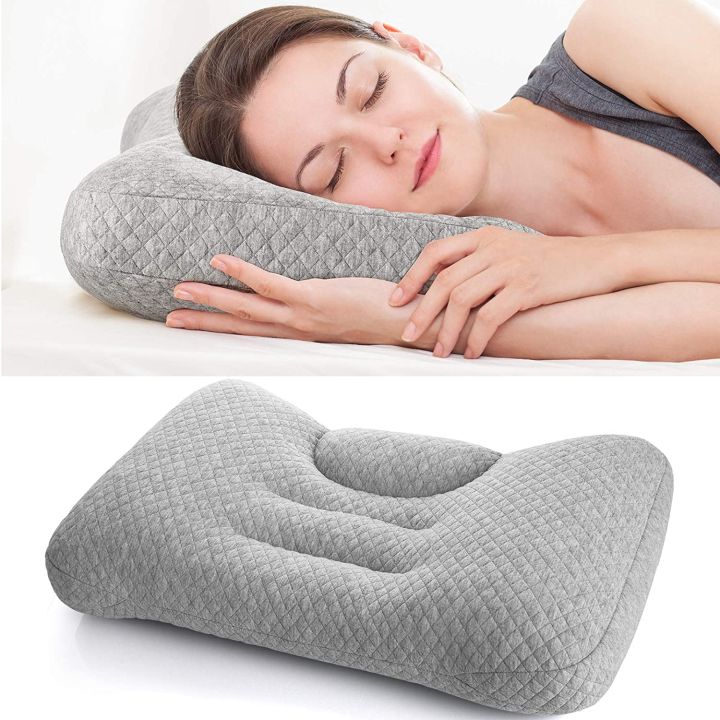 MINIMAX Bed Neck Pillow, Adjustable Cervical Pillow for Sleeping ...