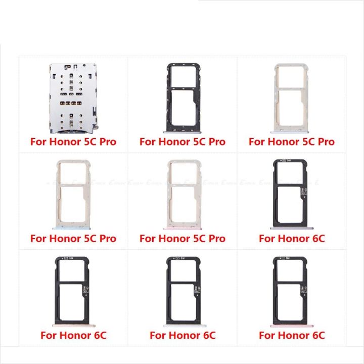 Sim Card Tray Socket Slot Reader Adapter Parts for HuaWei Honor 6C 5C ...