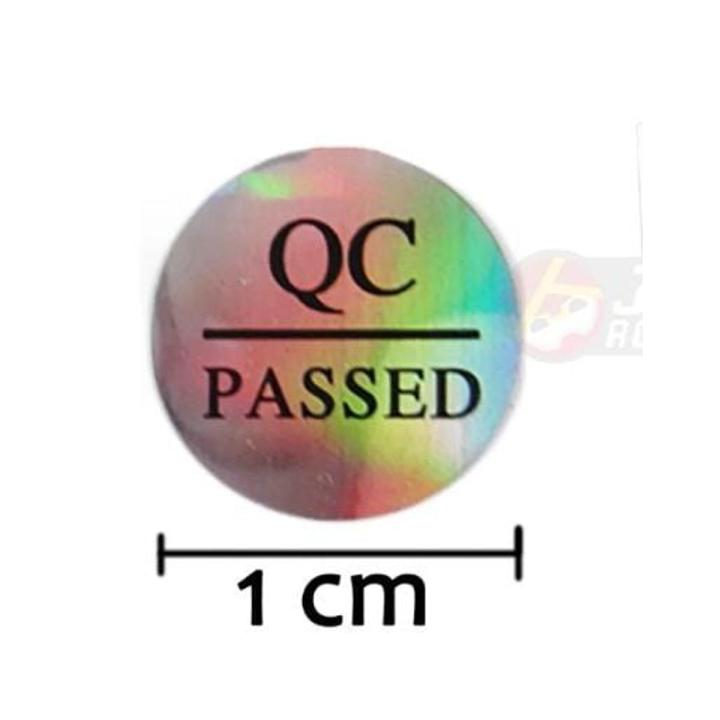 840Pcs QC PASSED Oval Paper Certification Sticker Label QC Adhesive ...
