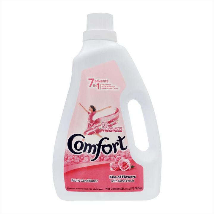 COMFORT FABRIC CONDITIONER KISS OF FLOWERS 7 IN 1 2 LTR (𝐢𝐦𝐩𝐨𝐫𝐭𝐞𝐝 ...