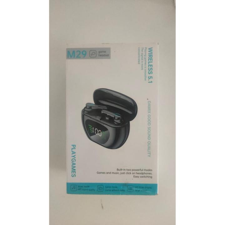 M29-TWS-Wireless-Bluetooth-Earbuds-High-Quality-Of-Earbudsa | Daraz.pk