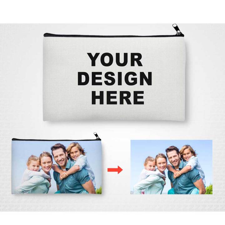 Customized Digitally Printed Pencil Pouch Your name/Logo flower ...