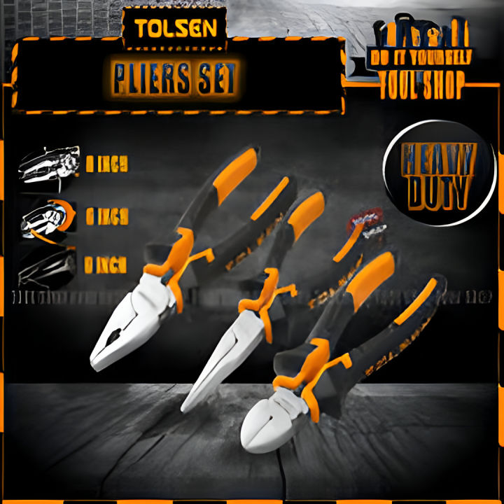 High Quality Professional Electronics Mounting Pliers Set of 3 of 6 ...