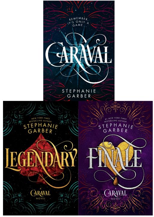 Caraval Series 3 Books (Caraval+Legendary+Finale) by Stephanie Garber ...