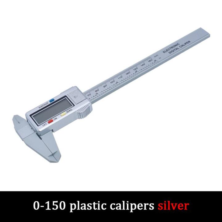New 0-150mm Digital Vernier Caliper 6 Inch Card Ruler LCD Electronic ...