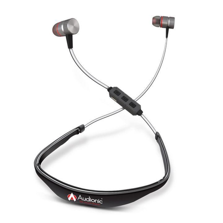 Audionic Premium Wireless Solid Bass Bluetooth Neckband (A-750) | Daraz.pk