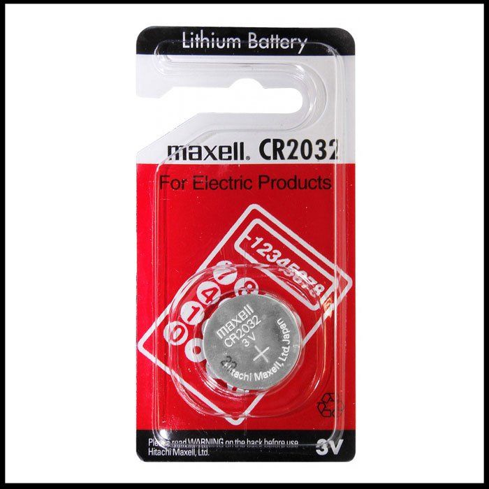CR2032 3V Lithium Battery Cell Watch Remote Toys Coin Button Cell ...