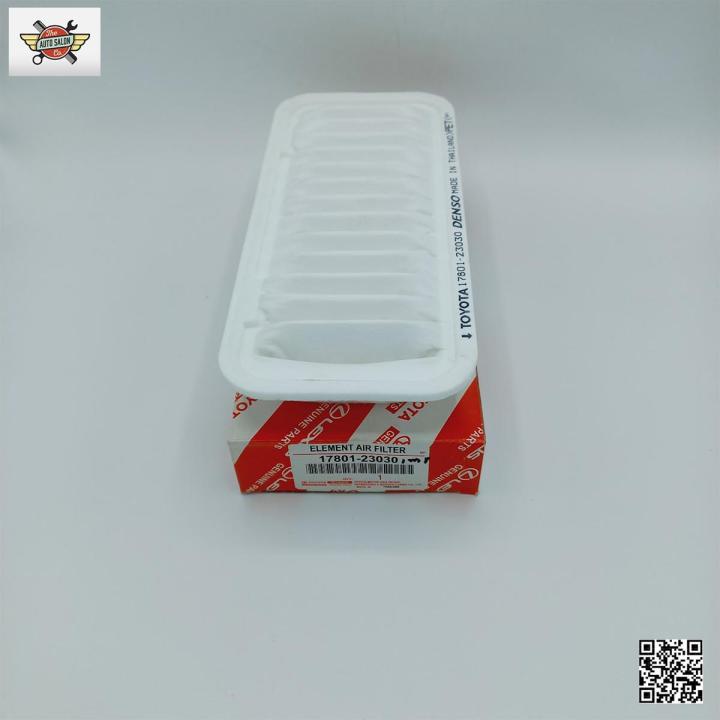 Imported Toyota Vitz, Platz, Passo, Belta model 17801-23030 Air Filter ...