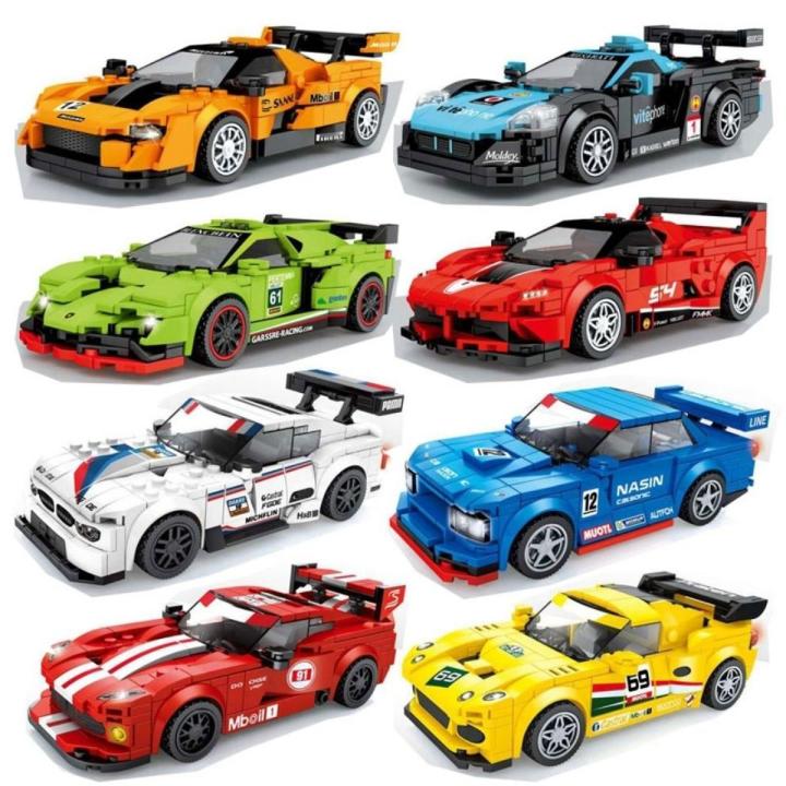 Lego Lamborghini 911 racing car children's assembled educational ...
