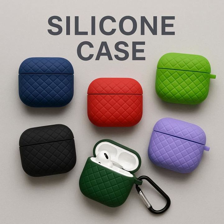 Soft Silicone Cover for AirPods 1 2 3 & AirPods Pro | Airpods cover ...