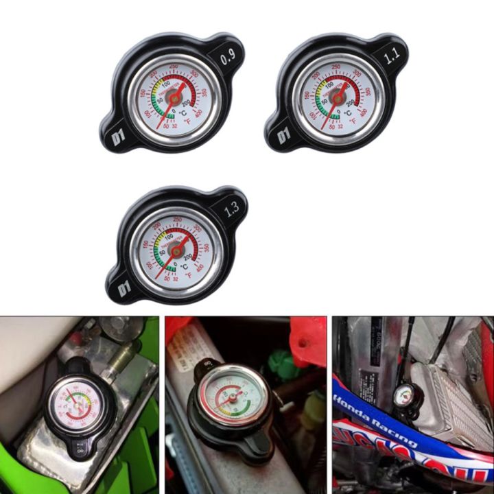 Car Tuning 0.9/1.1/1.3 Bar Radiator Cap Thermostatic Durable Radiator ...