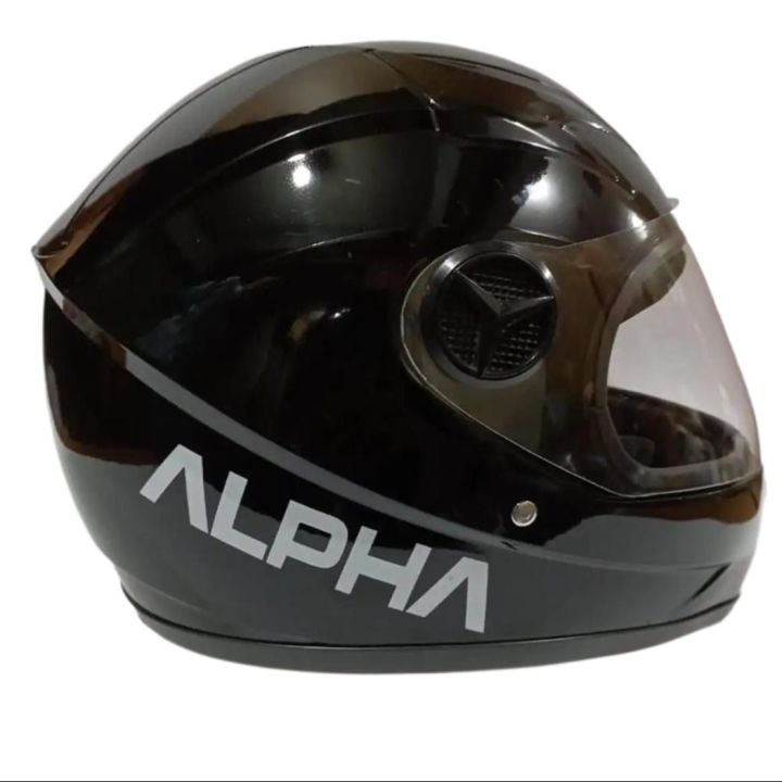 ALPHA Full Face Helmet For Bike Flexible Body | Daraz.pk