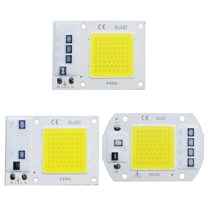 LED COB Lamp Chip 10W 20W 30W 50W AC 220V 240V IP65 Smart IC No Need Driver DIY Flood light Led ...