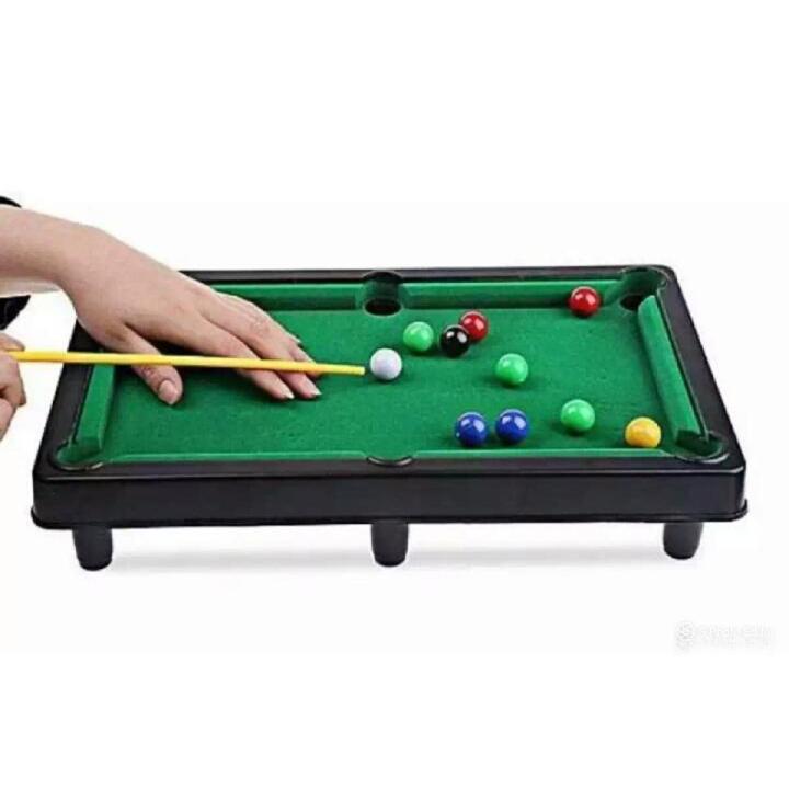 Toy snooker table for your kids play | Daraz.pk