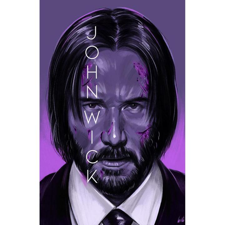 John Wick Aesthetic Movie Posters Room Posters Vinyl Paper Action Genre ...